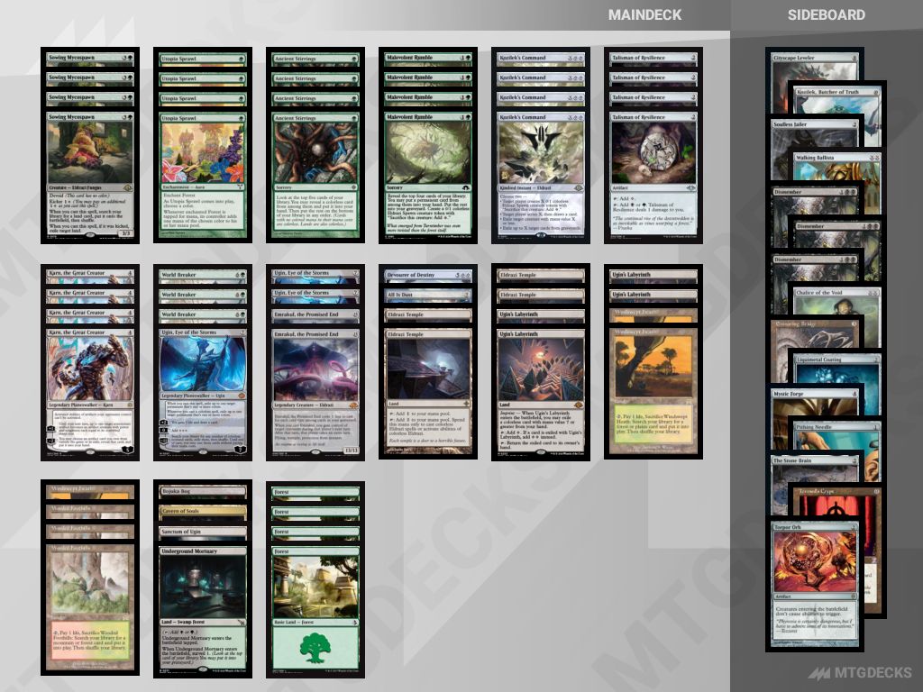 Modern Eldrazi Ramp deck by Wheeler Kevin • MTG DECKS