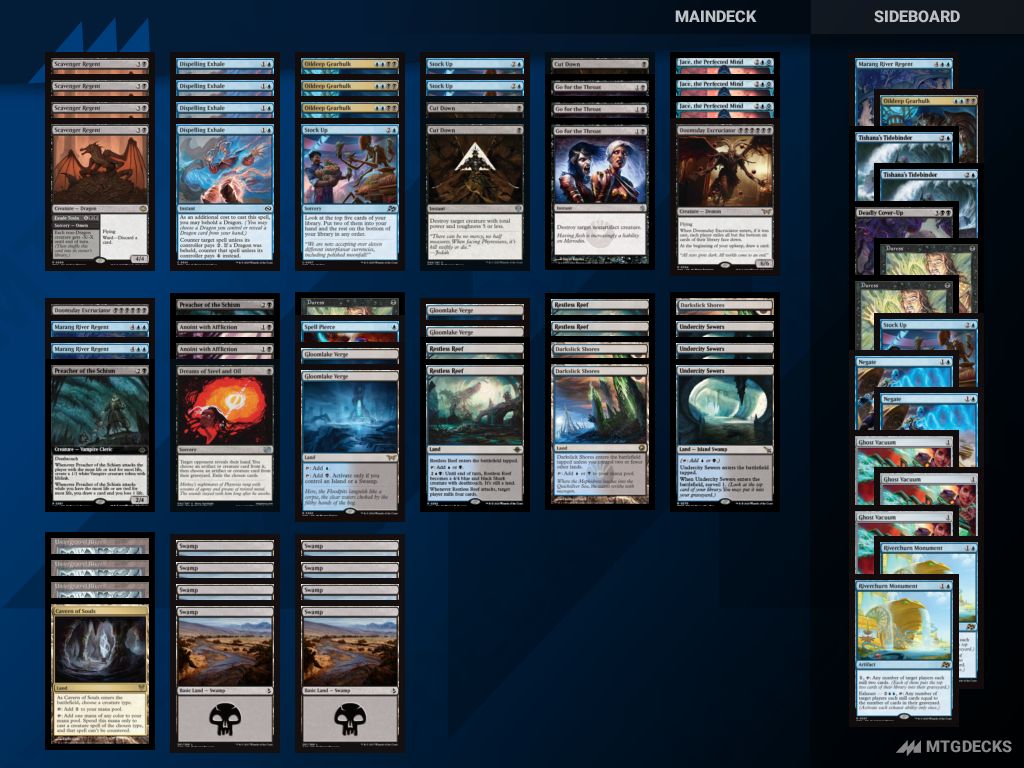 Standard Dimir Control deck by SUNGJI YANG • MTG DECKS