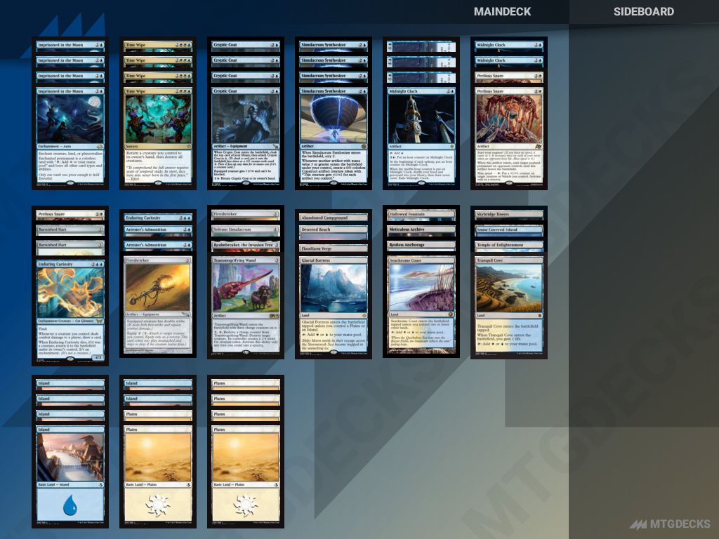 MTG Explorer Azorius Synthesizer top decks • MTG DECKS