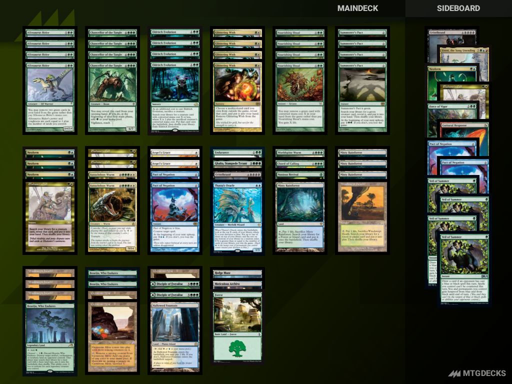 Modern Neoform deck by BobIsTopless • MTG DECKS