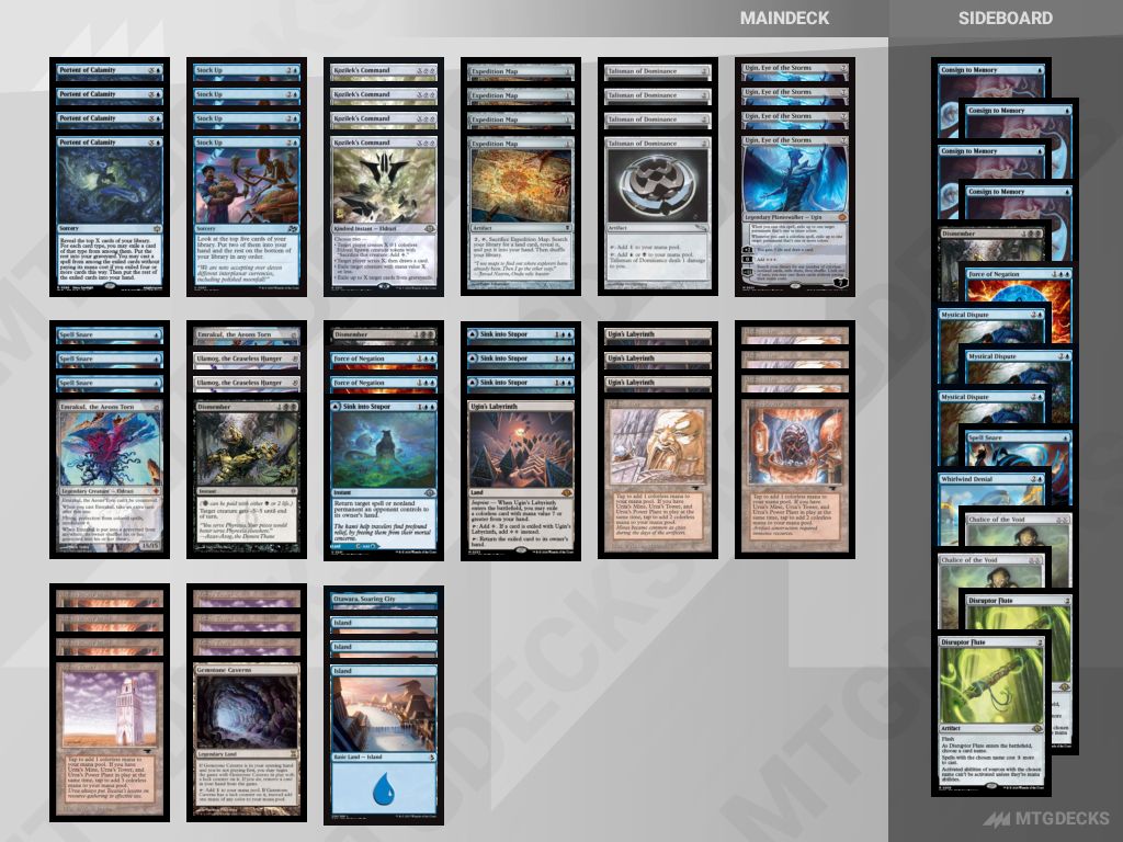 Modern Mono Blue Tron deck by brenden2000 • MTG DECKS