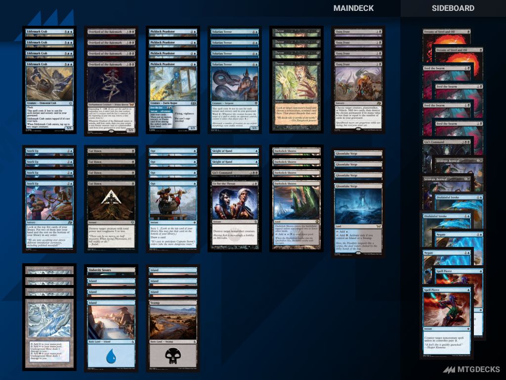 Standard Dimir Terror deck by Applechips • MTG DECKS