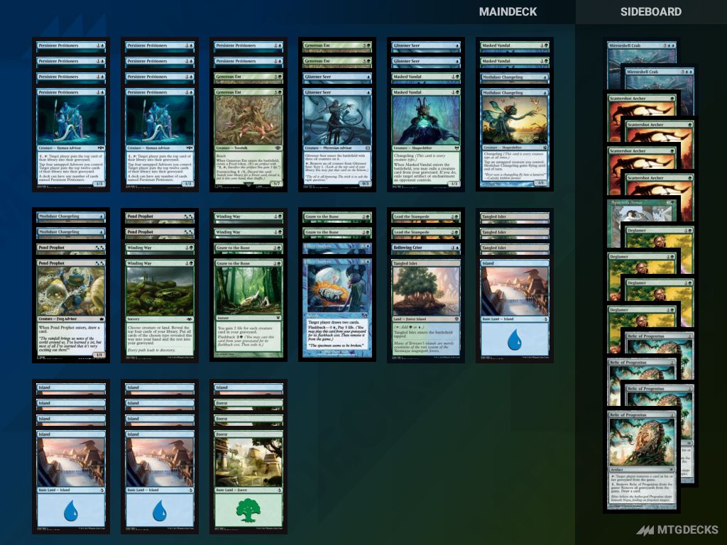 Pauper Simic Aggro deck by sammo • MTG DECKS