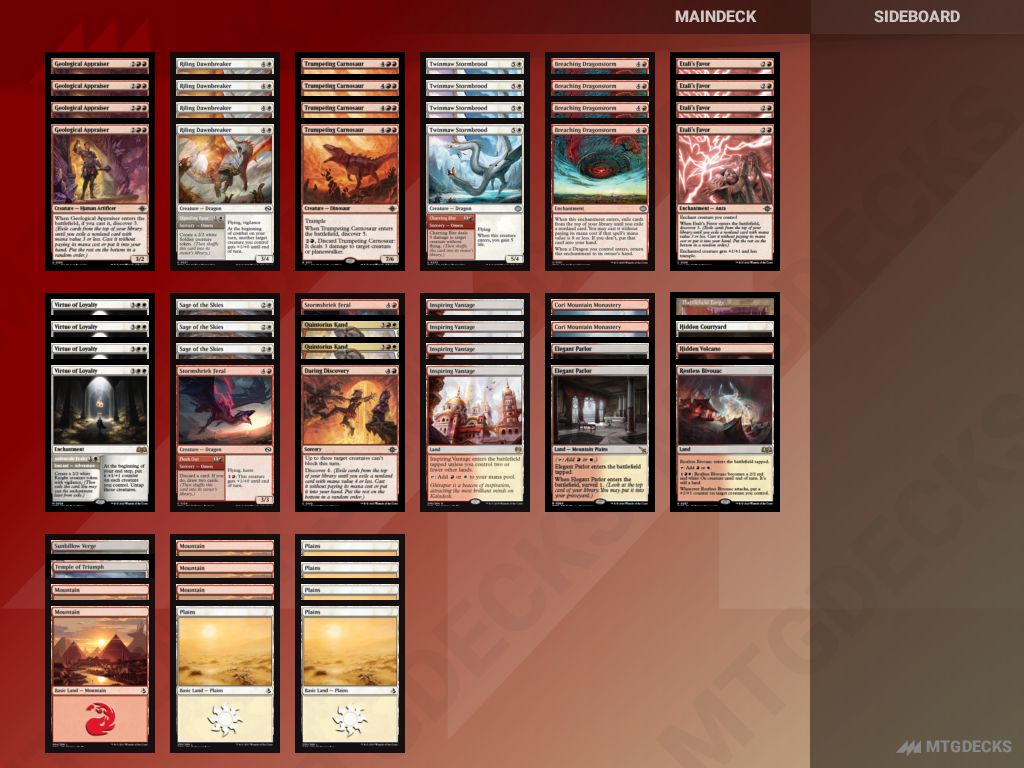Arena Standard [s] discover deck by valaea • MTG DECKS