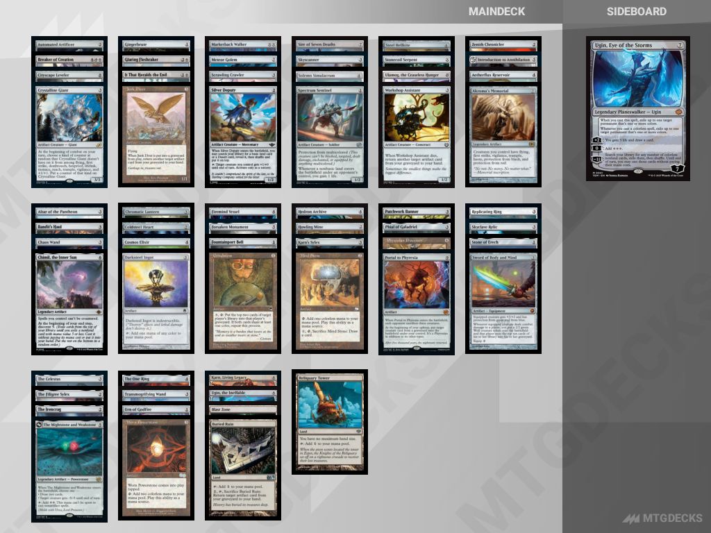 Arena Brawl UginBrawl deck by MaskedMakrel • MTG DECKS