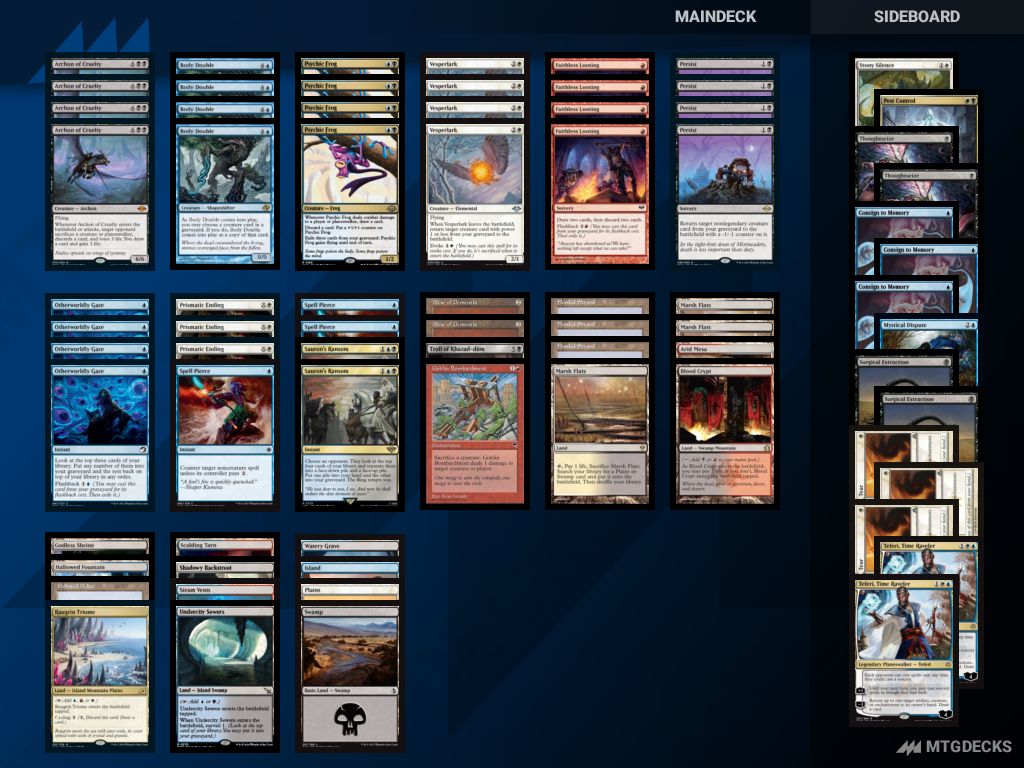 Modern Altar of Dementia deck by Wangor • MTG DECKS