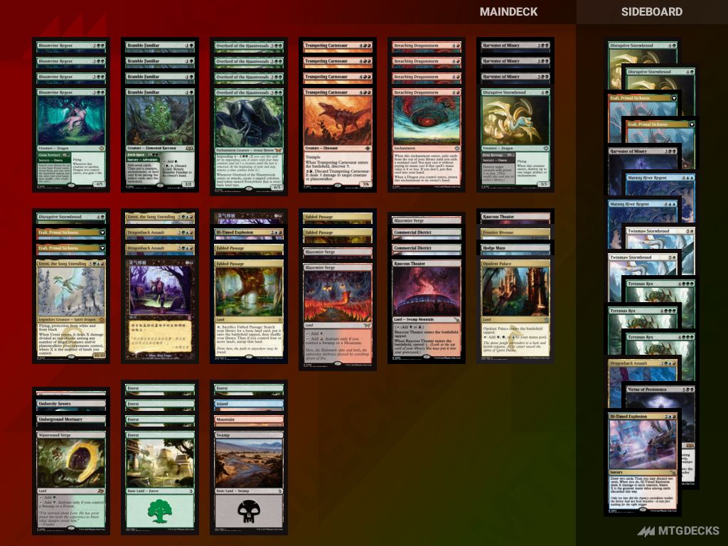 Standard Dragonstorm Gambling deck by Ma Michel • MTG DECKS