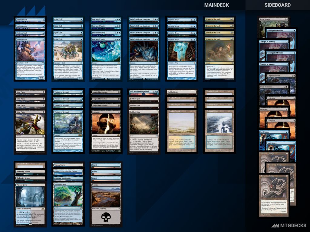 Modern Dimir Combo deck by Austin Knoob • MTG DECKS
