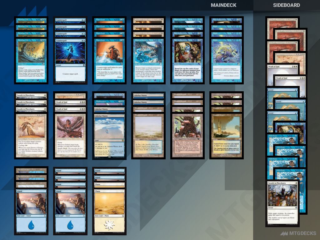 Premodern Tide Control deck by MrAlwaysWins • MTG DECKS