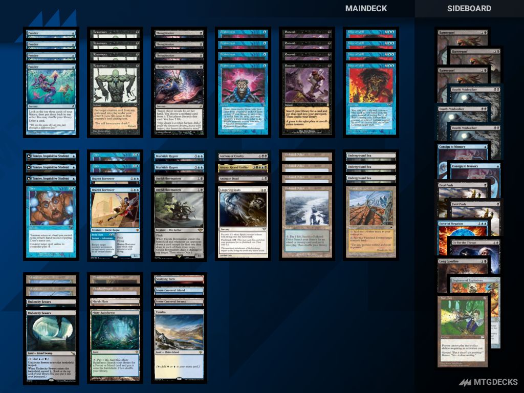Legacy Reanimator deck by GrouchyTurtle • MTG DECKS