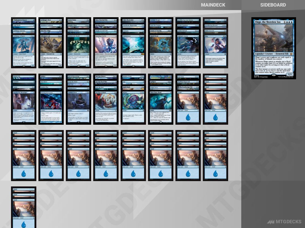 Historic-Brawl Eluge, the Shoreless Sea deck by MTGA-Assistant-Meta ...