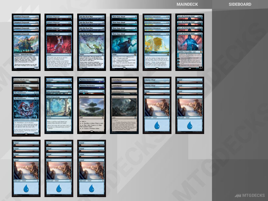 Arena Standard FF Standard Mill deck by jarvismoonbeam • MTG DECKS