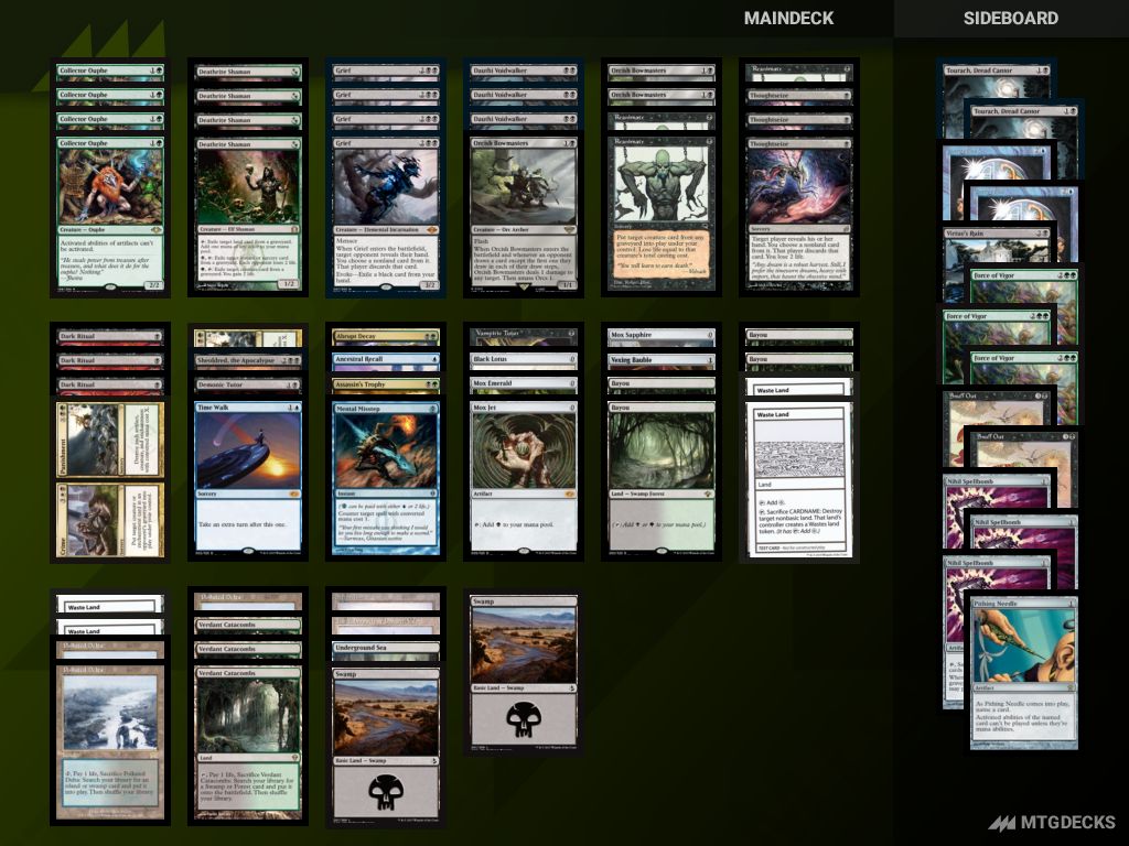 MTG Vintage Sultai Prison top decks • MTG DECKS