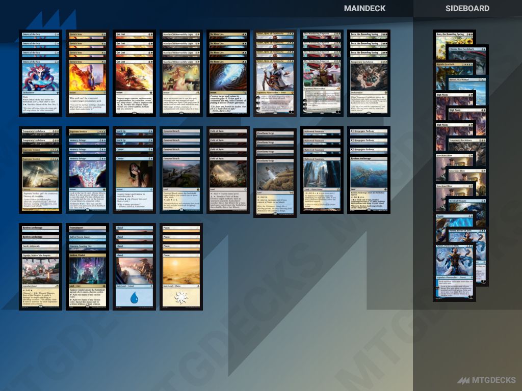 MTGO Pioneer Challenge 32 #12794602 | June 14 • MTG DECKS