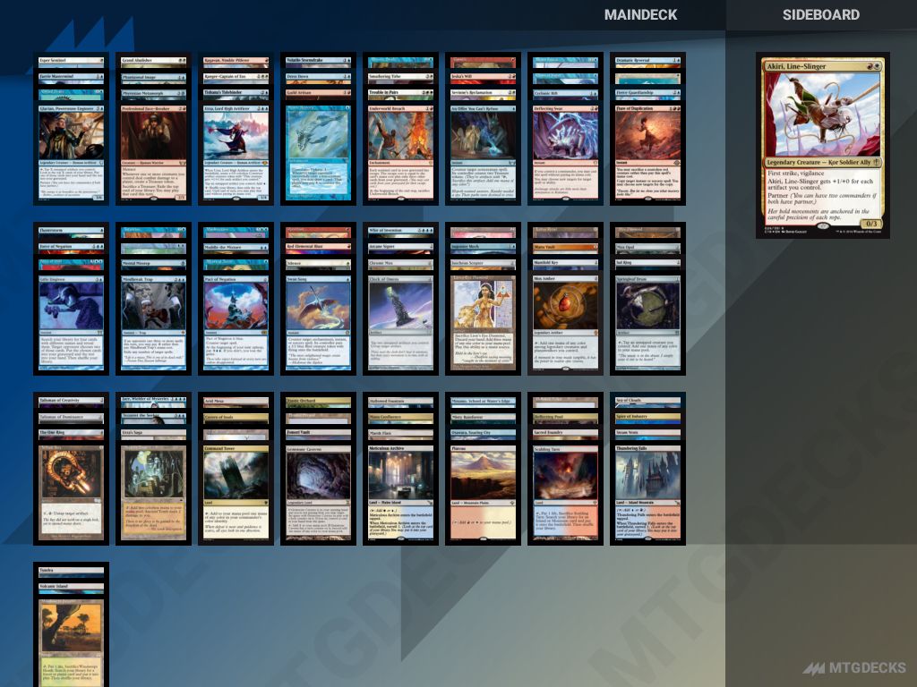 Omiya competitive Commander @Hareruya (Japan) | June 15 • MTG DECKS