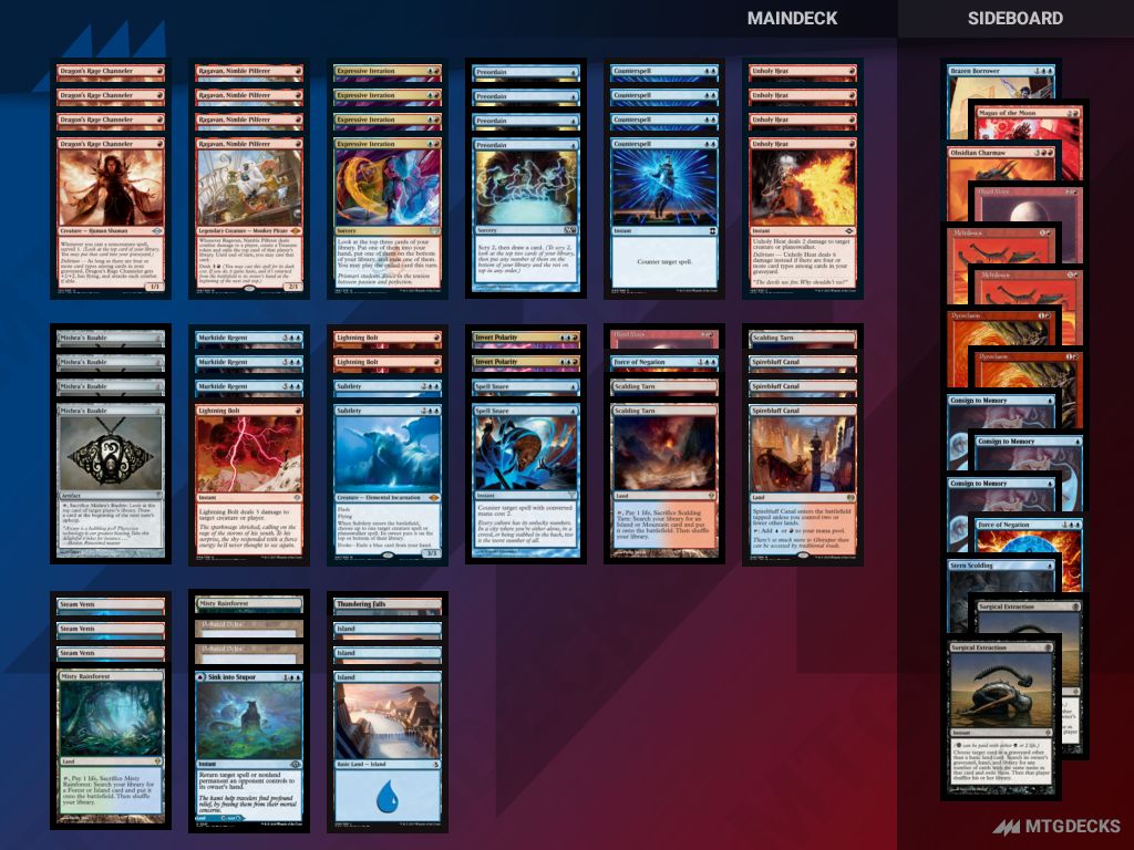 Modern Counter Monkey deck by Kita Masahiro • MTG DECKS