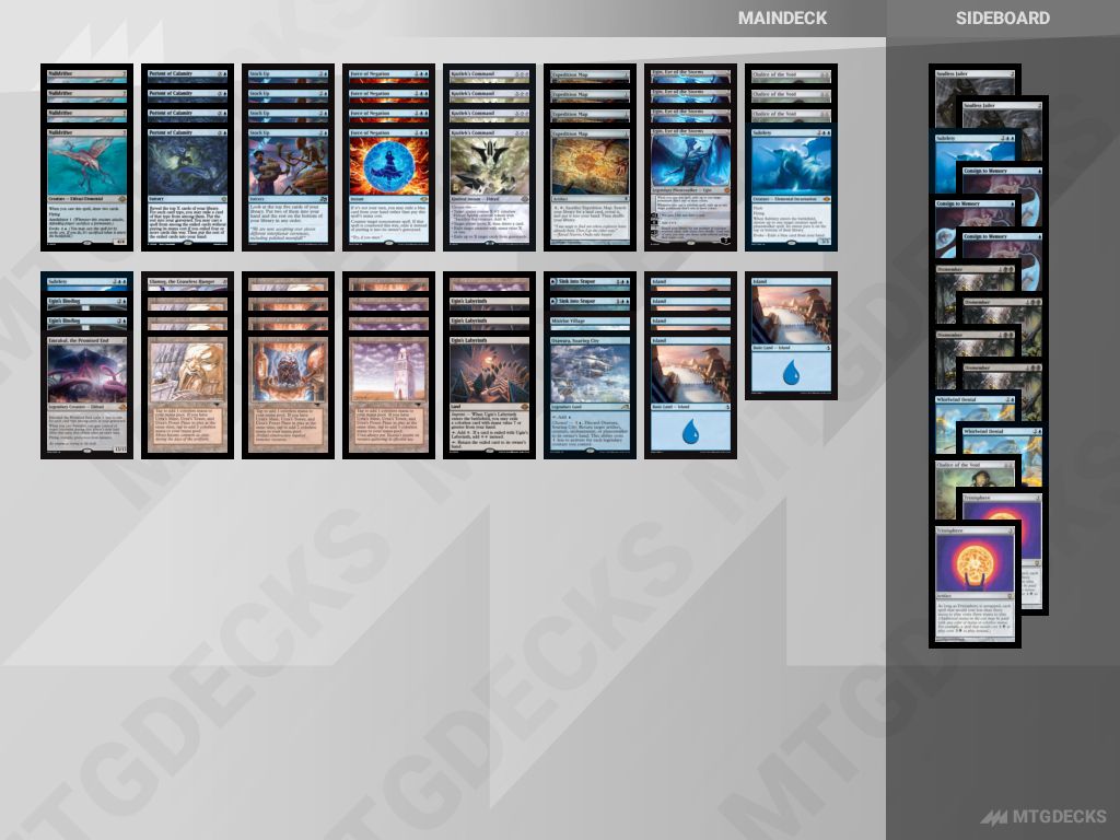 Modern Mono Blue Tron deck by Irish_Mafia • MTG DECKS