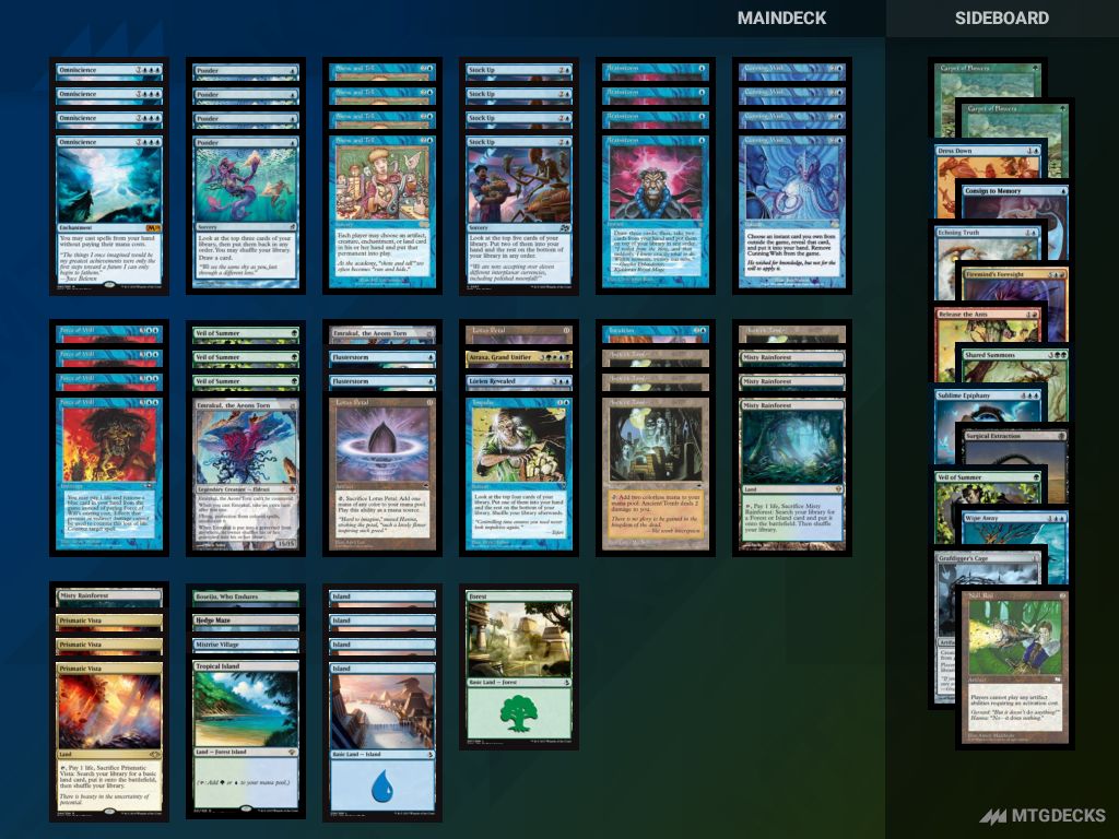 Legacy Show and Tell deck by Nakamura Akira • MTG DECKS