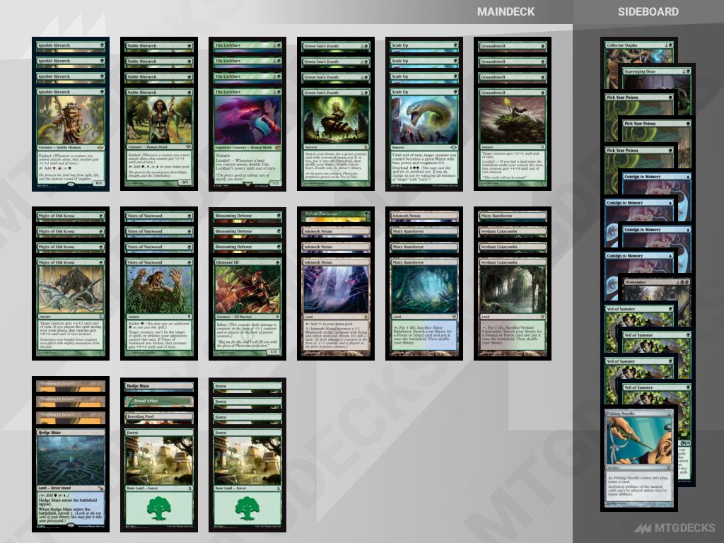 Modern Infect deck by MdvWin • MTG DECKS