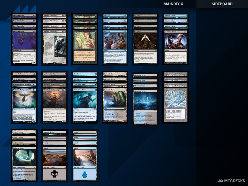 Standard ODIN OTK deck by sol4r1s • MTG DECKS