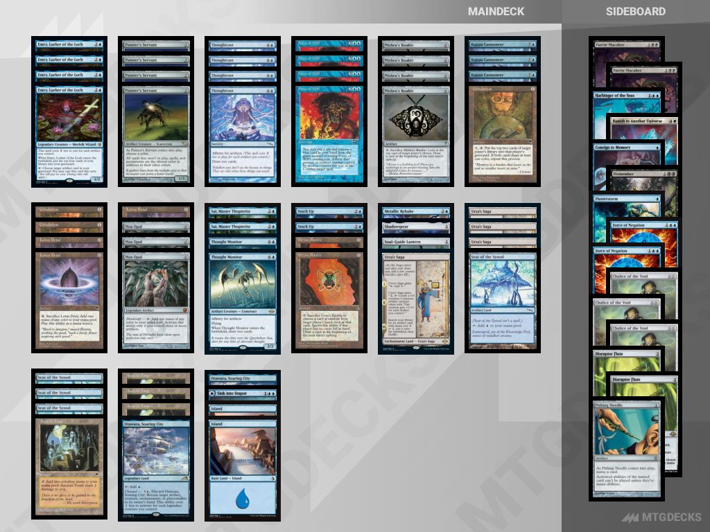Legacy Painter Cast deck by Inocima Igor • MTG DECKS