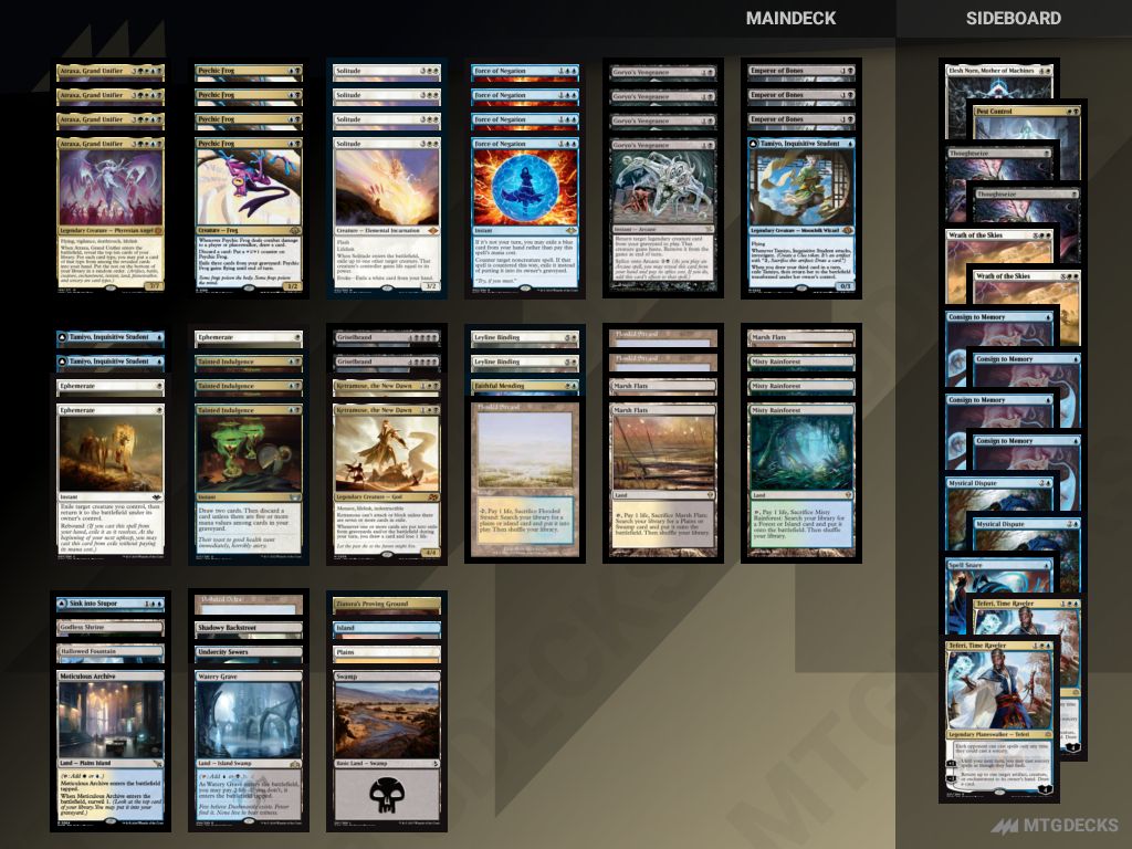 Modern Instant Reanimator deck by Andrew He. • MTG DECKS