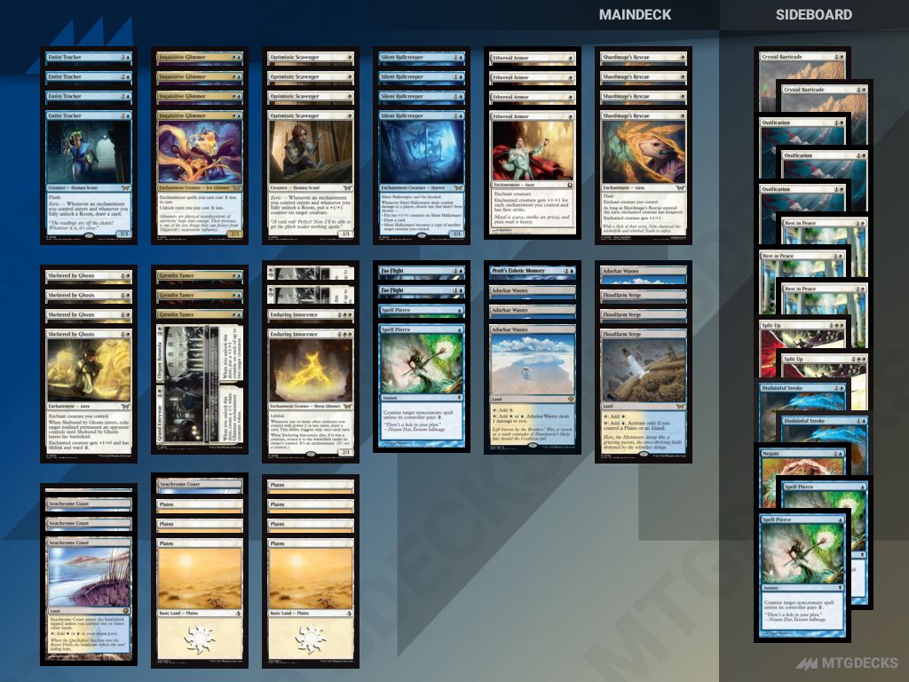 Standard Azorius Auras deck by Xavier_Armer • MTG DECKS