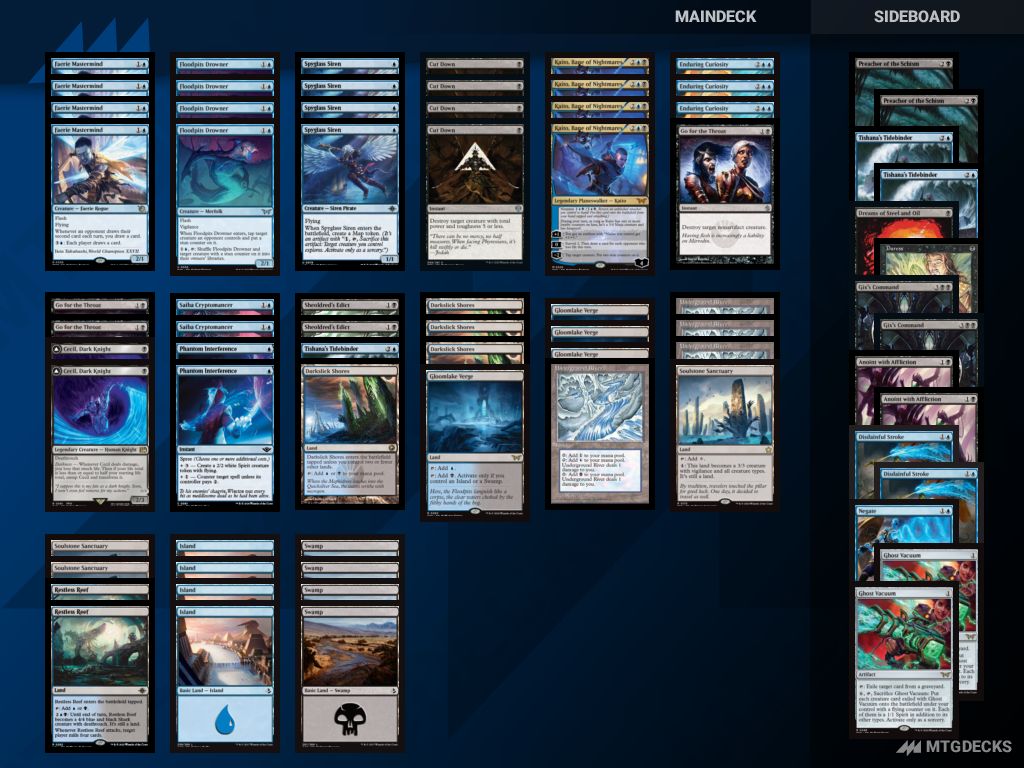Standard Dimir Midrange deck by Azja • MTG DECKS