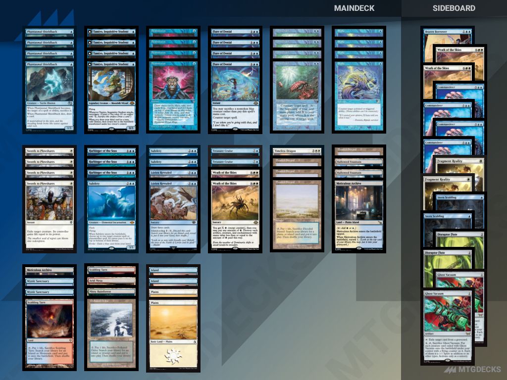 Arena Timeless Timeless Blue Moon deck by TheSteelCurtain21 • MTG DECKS