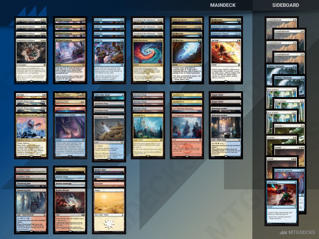 Arena Standard [S] JESKAI REVELATION deck by r8rak2 • MTG DECKS