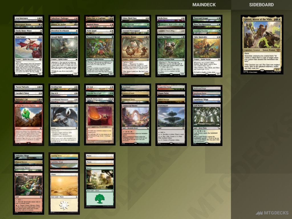 Arena Brawl Naya Zoo(1) deck by Marco Figueroa Carrasco • MTG DECKS