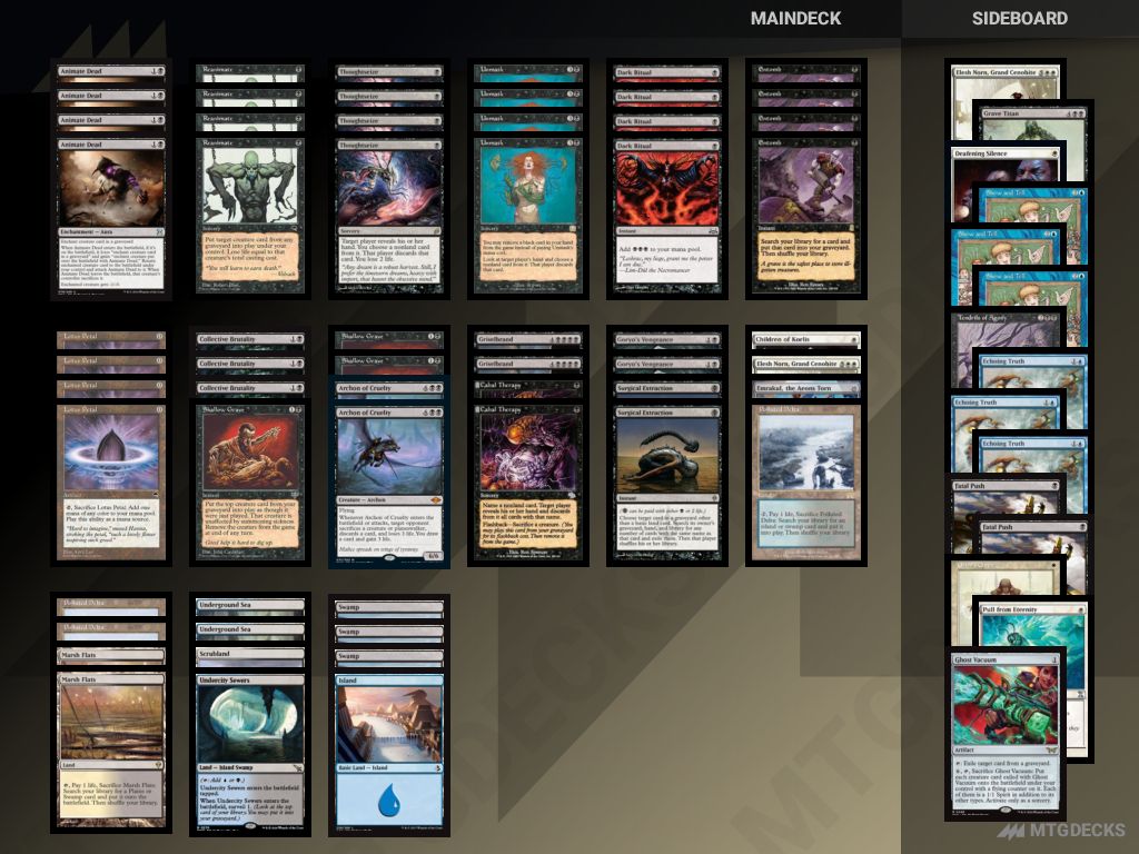 MTG Legacy Tin Fins top decks • MTG DECKS