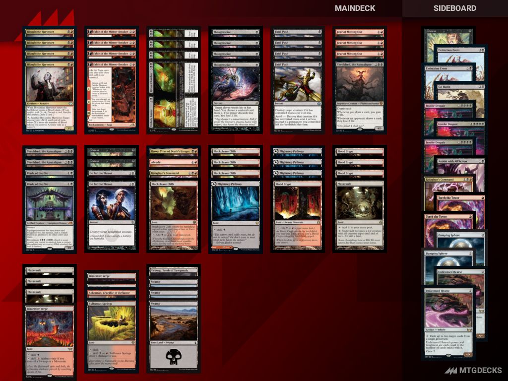 MTGO Pioneer Challenge 32 #12802840 | July 13 • MTG DECKS