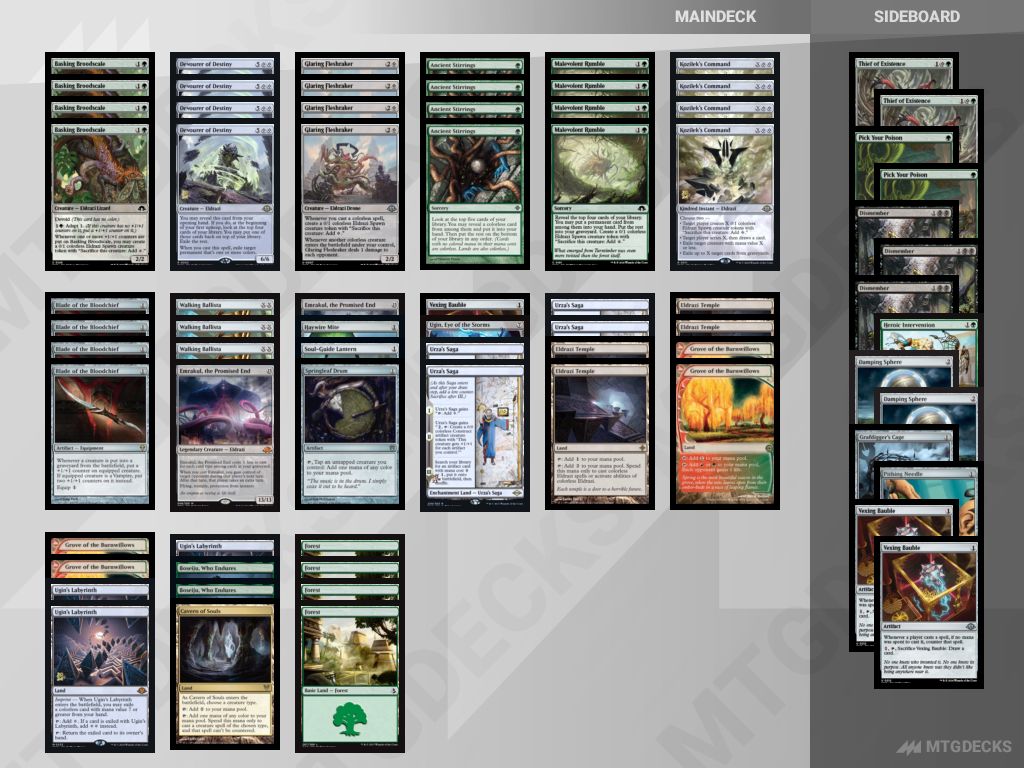 Modern Eldrazi Bloodchief Combo deck by JeromeAlce • MTG DECKS