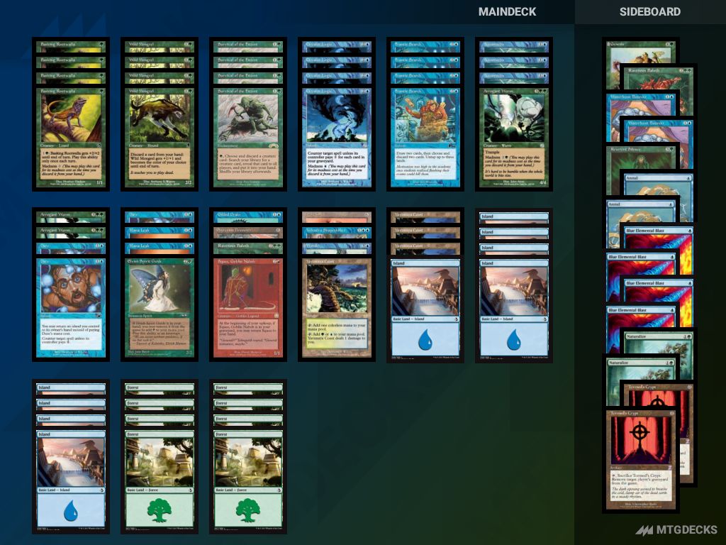 Premodern Madness deck by walrusmadness • MTG DECKS