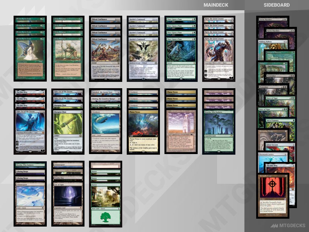 Legacy Green Post deck by Samuel Brochet • MTG DECKS
