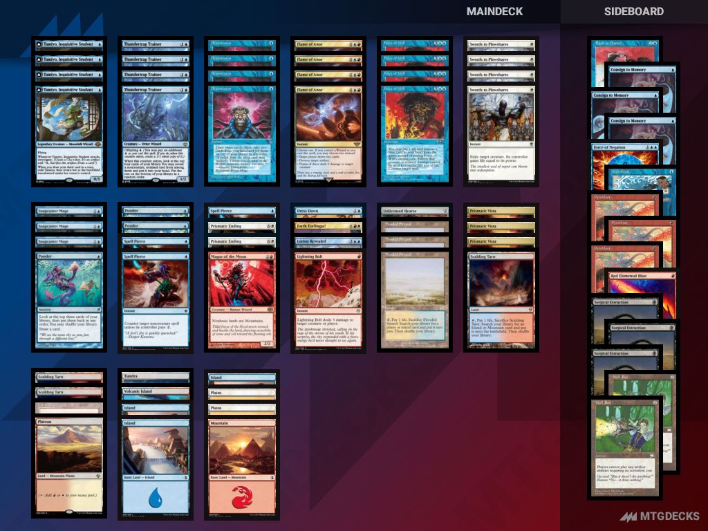 Legacy Wizard deck by Yamada Masashi • MTG DECKS
