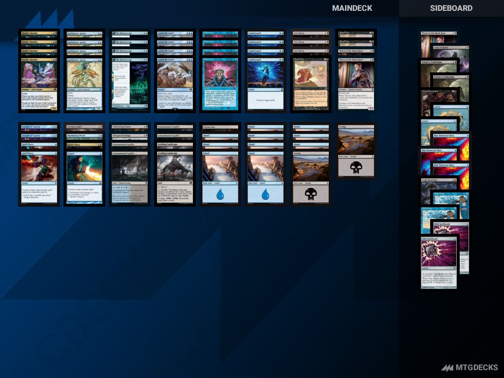 Pauper Dimir Faeries deck by ItaN • MTG DECKS
