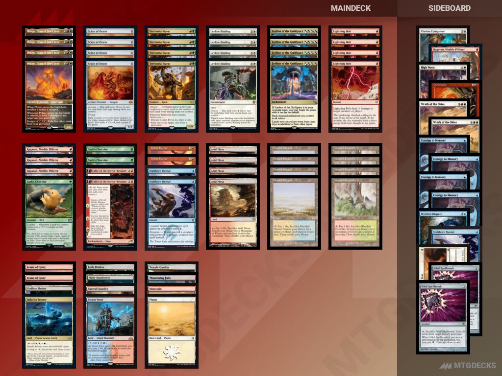Modern Domain Zoo deck by Dario Casati • MTG DECKS
