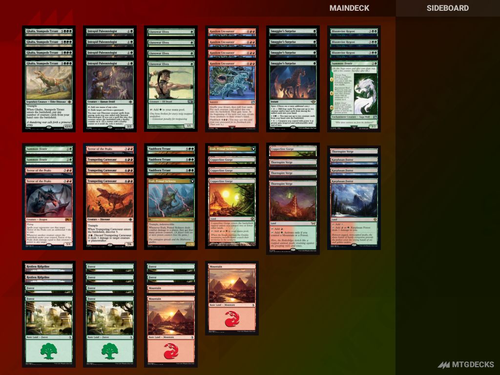 Arena Standard smuggle encounter 2 deck by MtGDvd • MTG DECKS