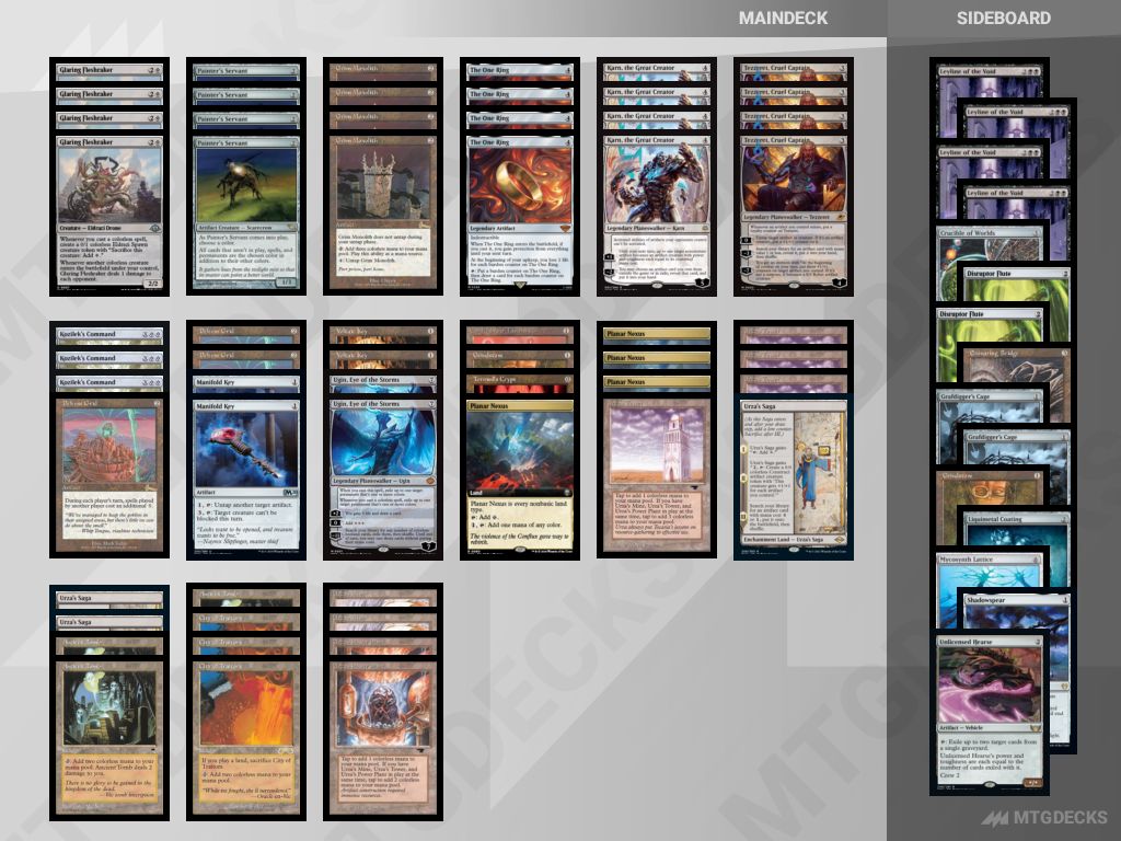 Legacy Painter Grindstone deck by Juan Luis Hinarejos González • MTG DECKS