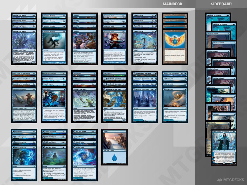 MTG Modern Mono Blue Belcher - 151 top decks • MTG DECKS
