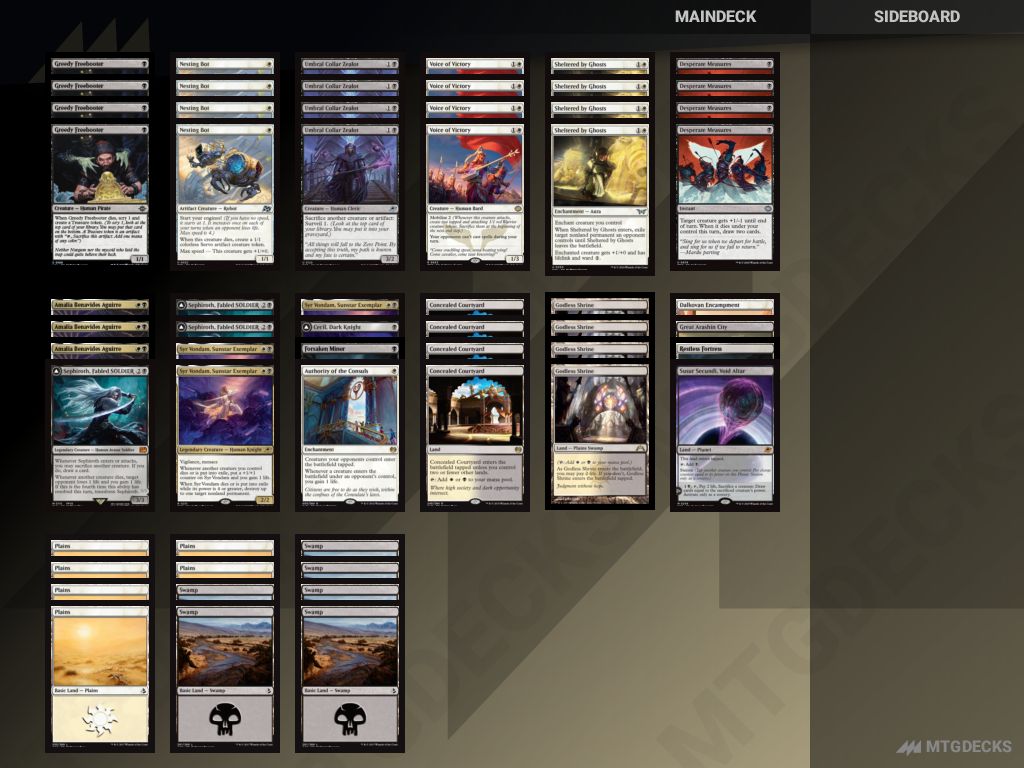 Arena Standard [S] Sac deck by Metro • MTG DECKS