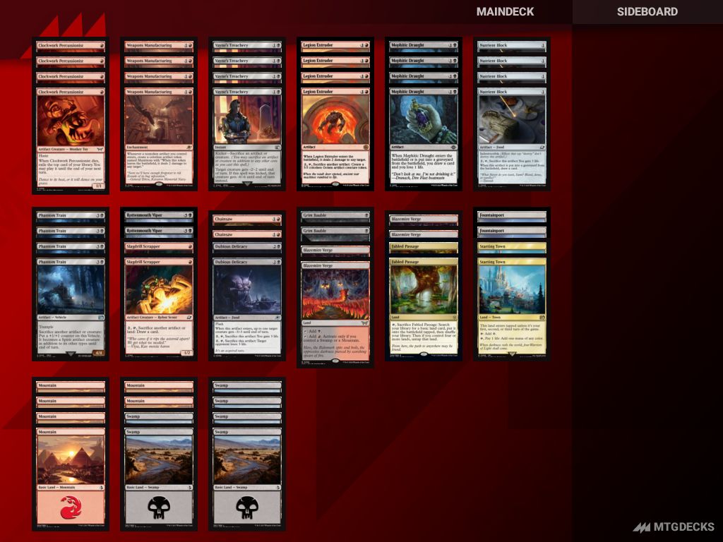 Arena Standard the real sac deck by perfectman8 • MTG DECKS