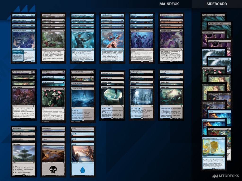 Standard Dimir Control deck by EdgarB • MTG DECKS