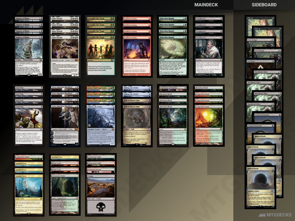 MTG Historic Jund Sorin top decks • MTG DECKS