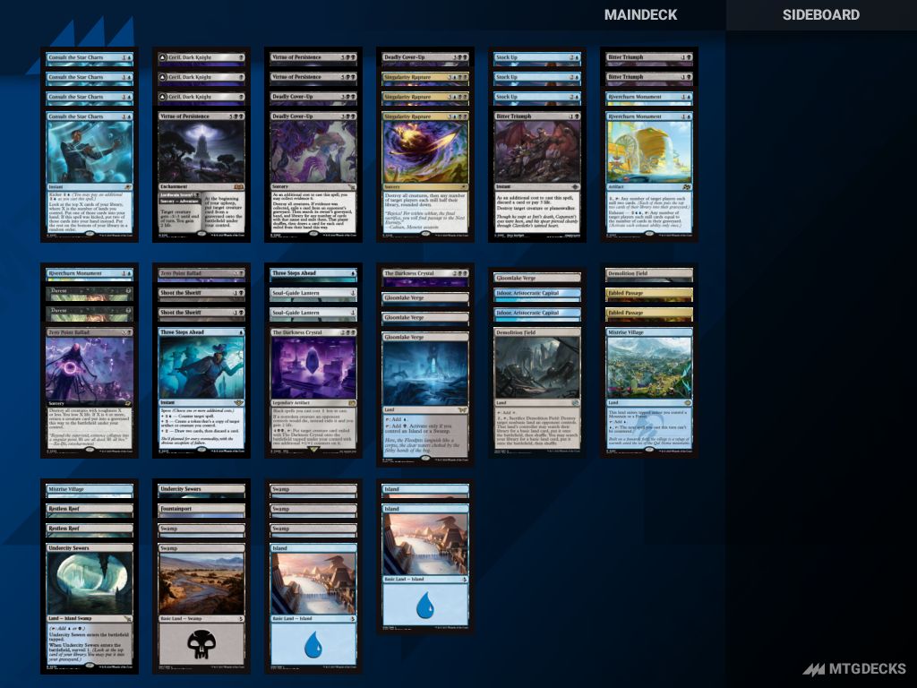 Arena Standard dark milllll deck by perfectman8 • MTG DECKS