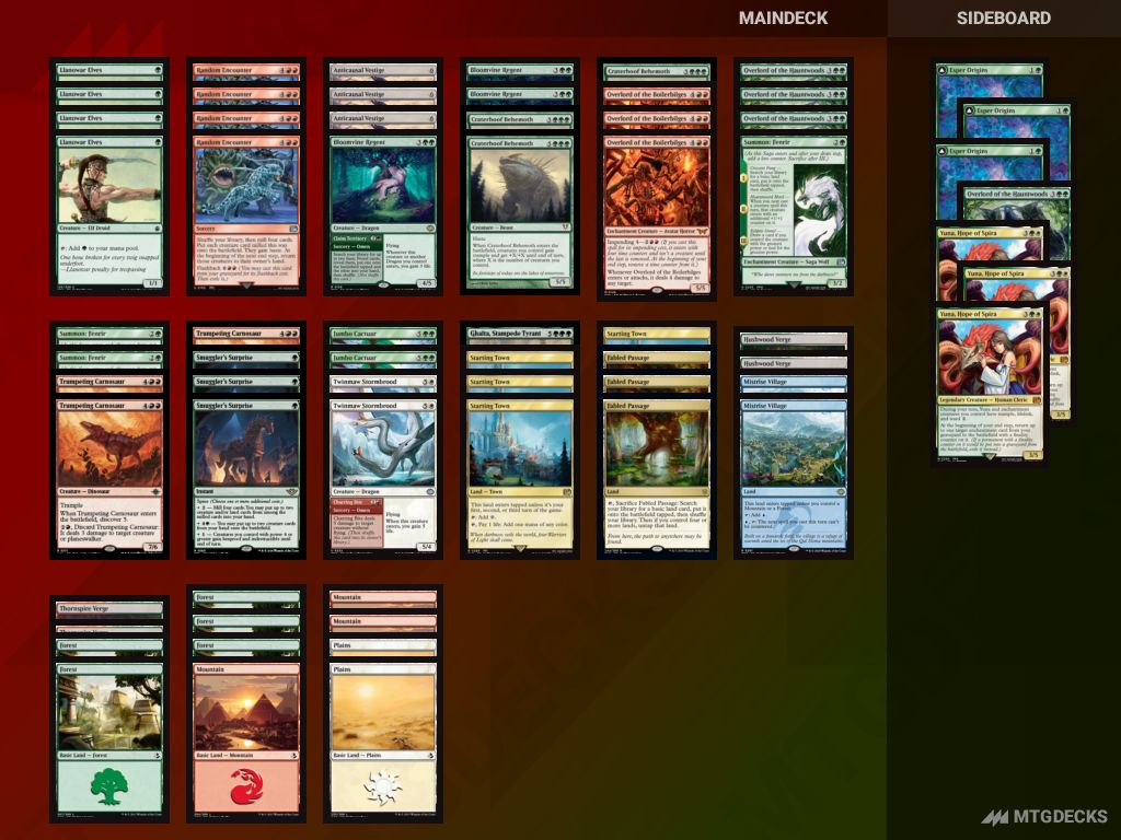 Arena Standard [S] Random Encounter deck by astralsflame • MTG DECKS