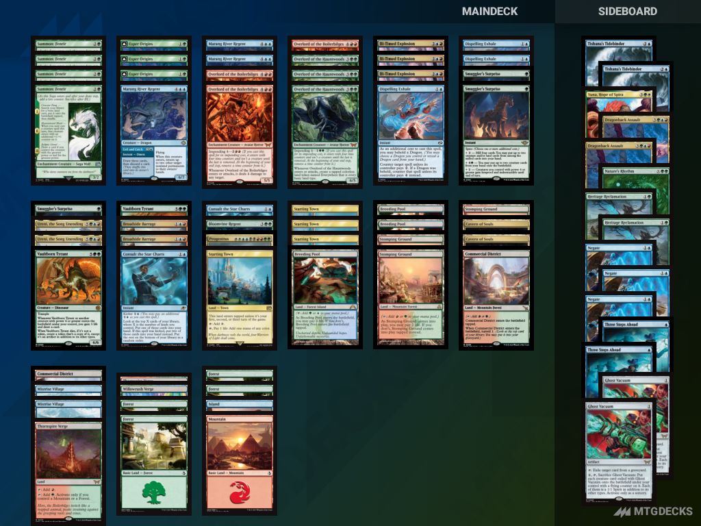 Arena Standard [S] Temur Surprise deck by astralsflame • MTG DECKS