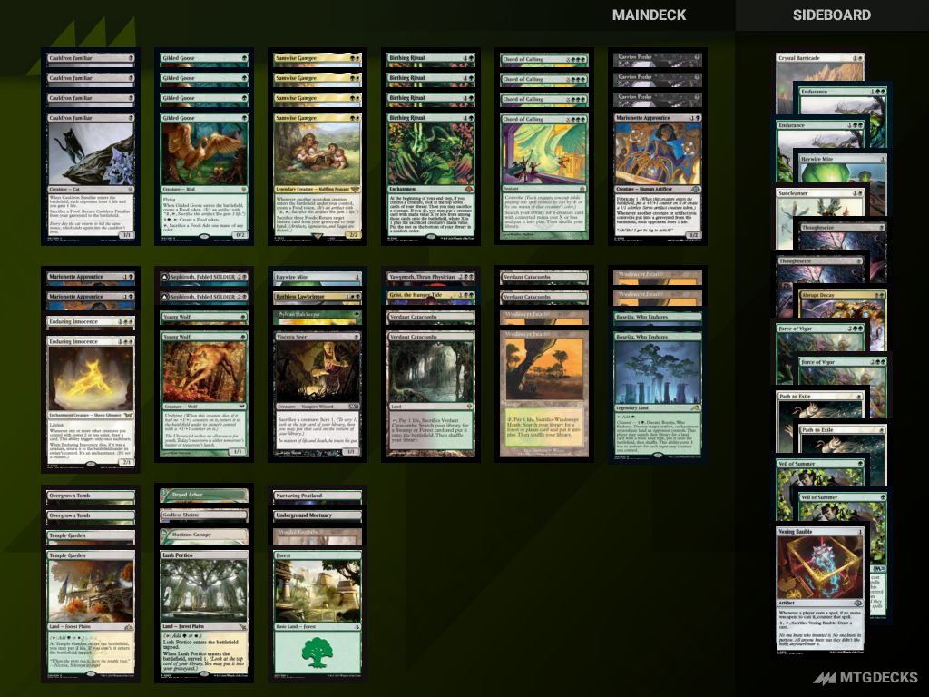 Modern Samwise Combo deck by steelleaf51 • MTG DECKS